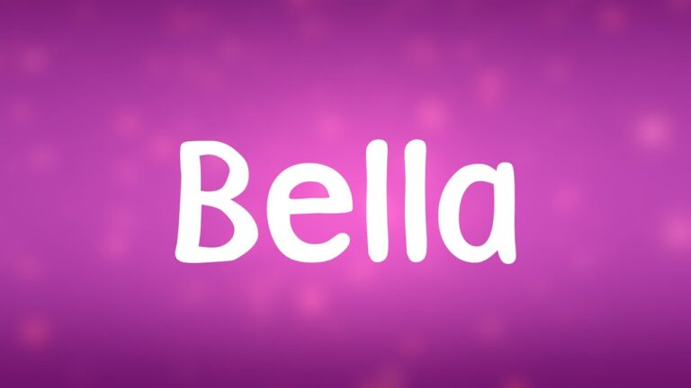 Significado do Nome Bella | Actualizado abril 2025