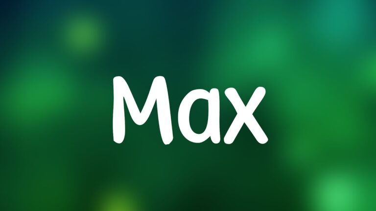 O Significado do Nome Max: Descubra sua Origem e Significado ...