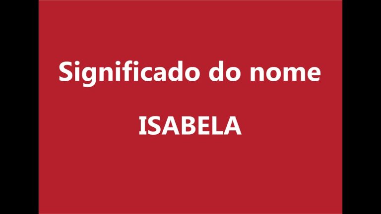 O Significado de Isabella na Bíblia | Actualizado octubre 2025
