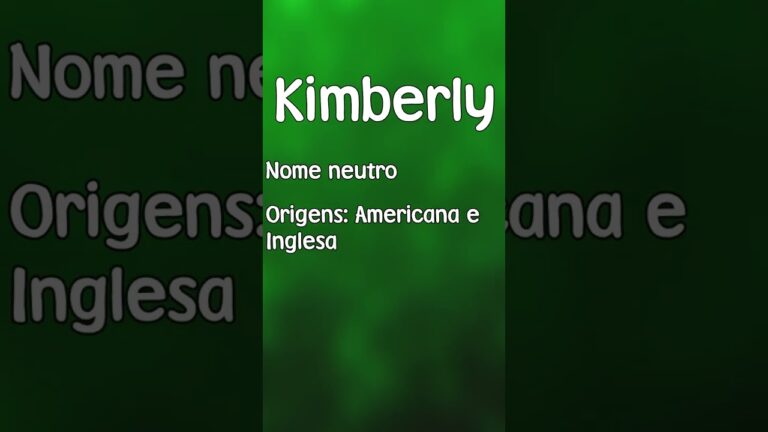 O Significado de Kimberlyn: Origem e Interpretações | Actualizado ...